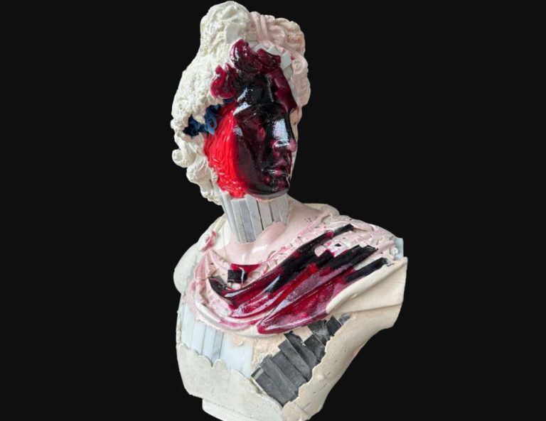 Apollo Red Face - Scultura - Zenucchi Design Code